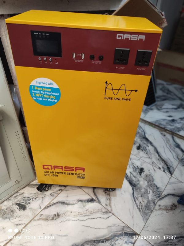 QASA SPG800VA Solar Generator - God's Will Solar Solutions