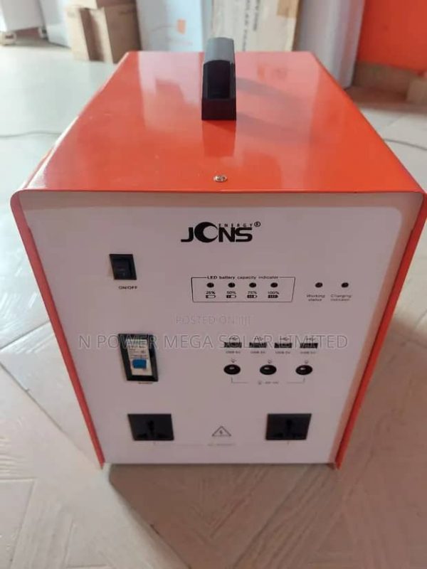 JCNS 1000watts/1KVA Solar Generator with Lithium Battery - God's Will ...