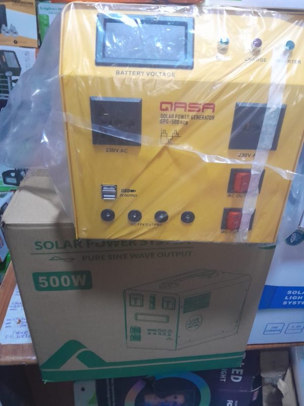 QASA SPG500VA Solar Generator - God's Will Solar Solutions