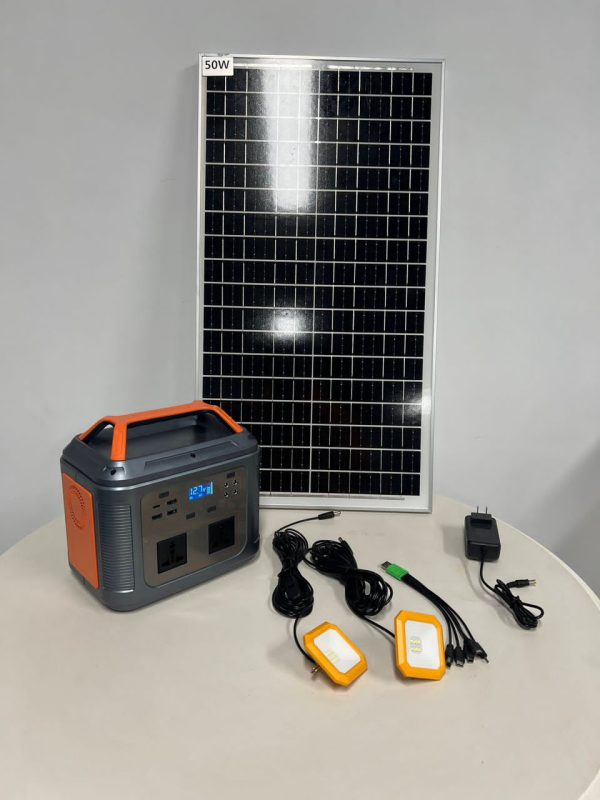 MAXWELL 500W SOLAR GENERATOR WITH LITHIUM BATTERY - God's Will Solar ...